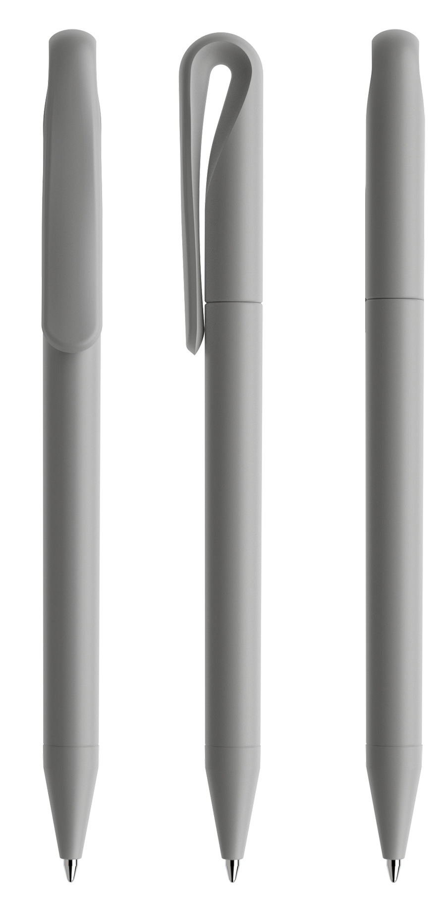 25 pcs. Personalised Ballpoint pen | ABS plastic | White barrel and ...