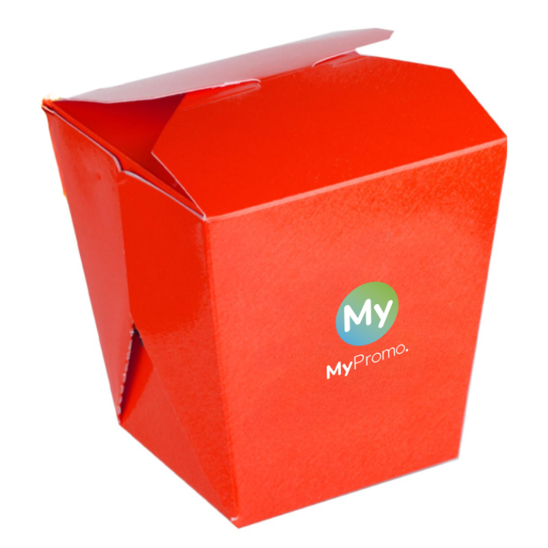 100 pcs. Personnalisé Boîte à nouilles | Carton | 740 ml | Compatible ...