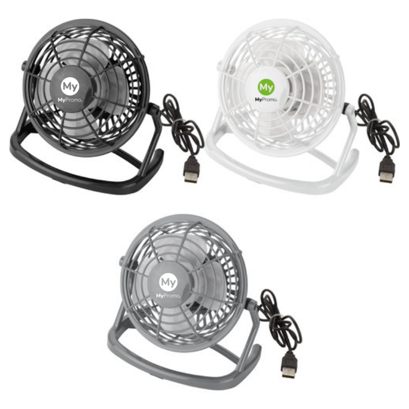 Personalised fans with logo or text | From 25 piece(s)